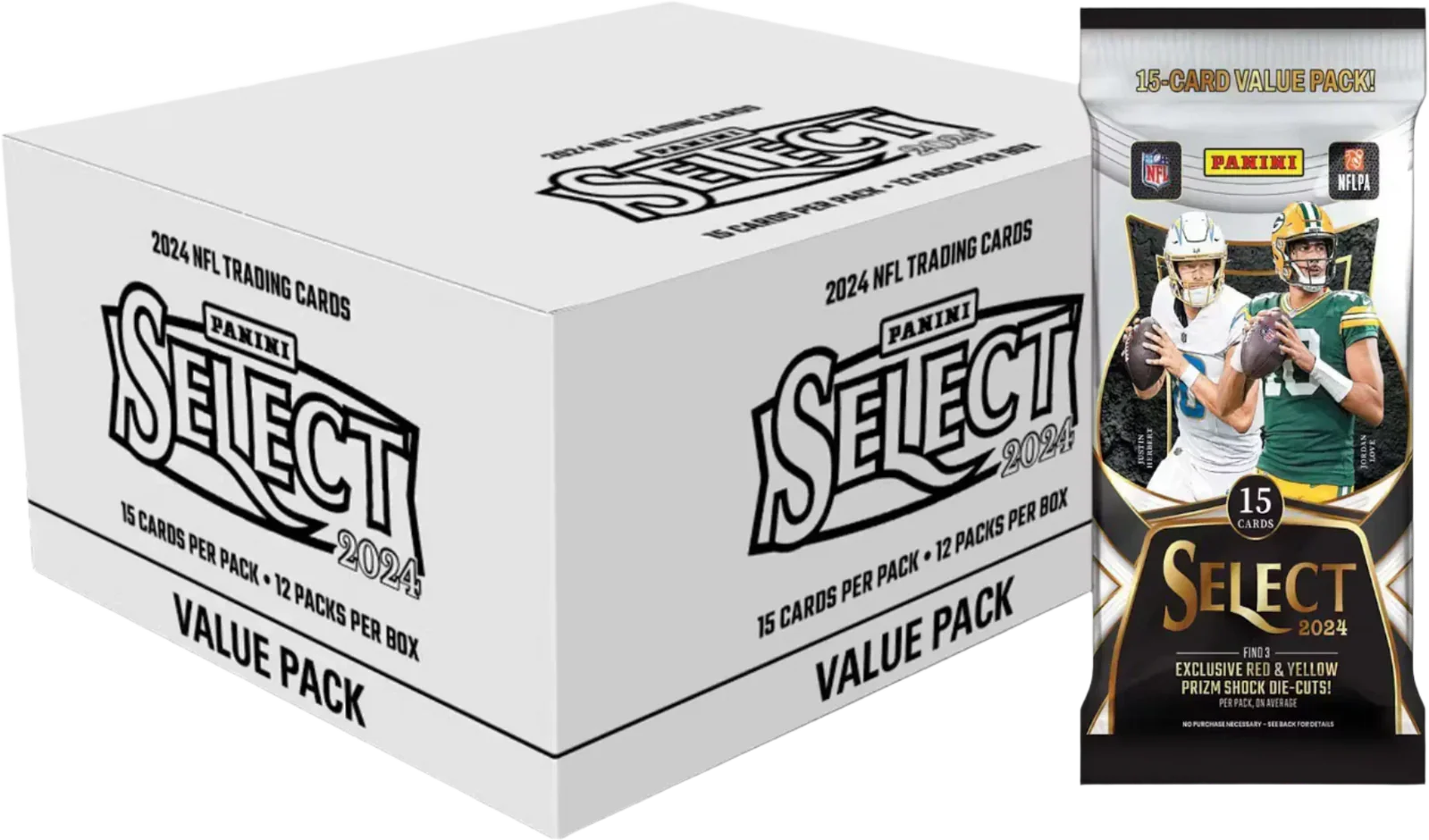 Panini 2024 Select American Football (NFL) Value (Fat Pack Box) – Mania ...